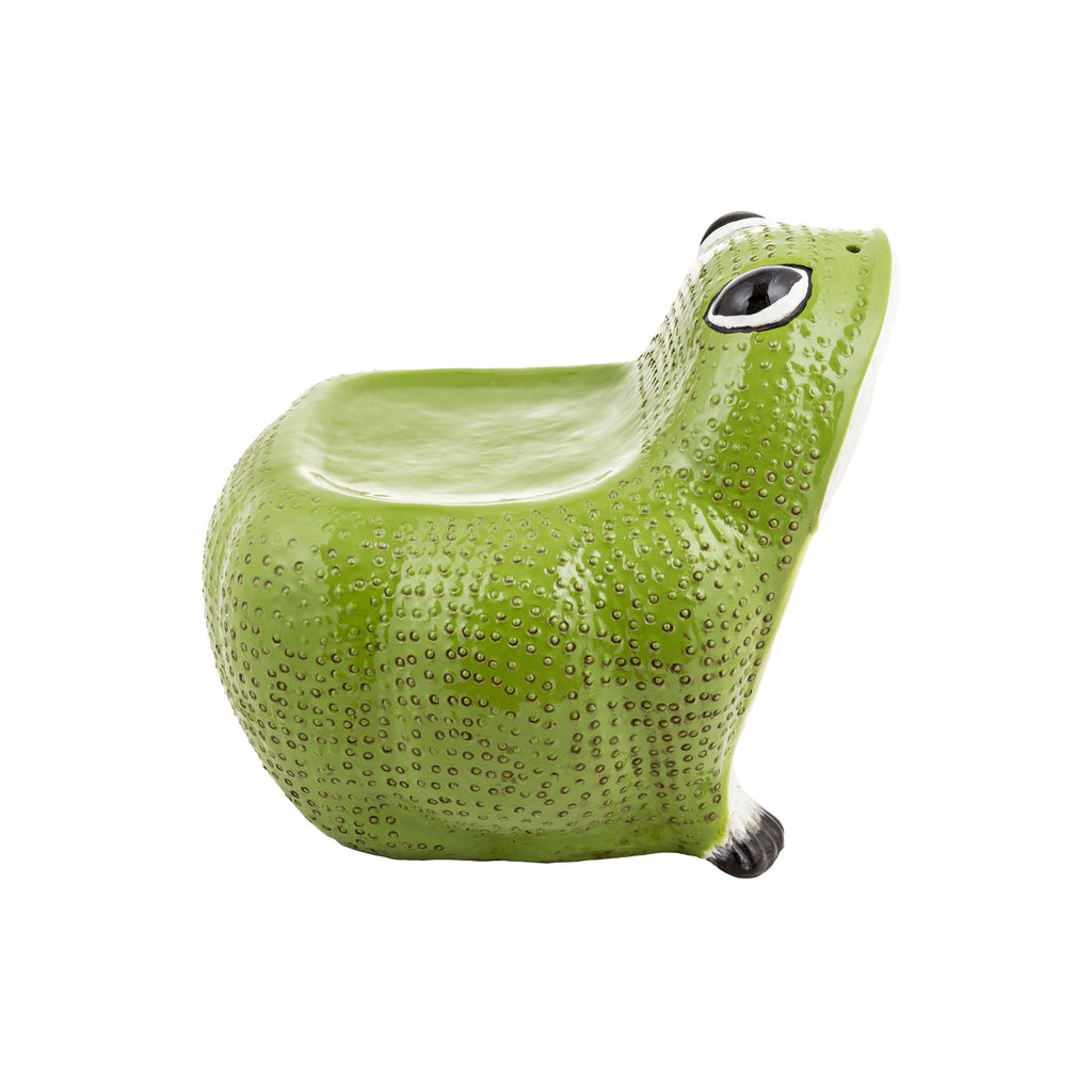 Fauna Anoura ceramic frog chair with closed mouth – Bronzetto