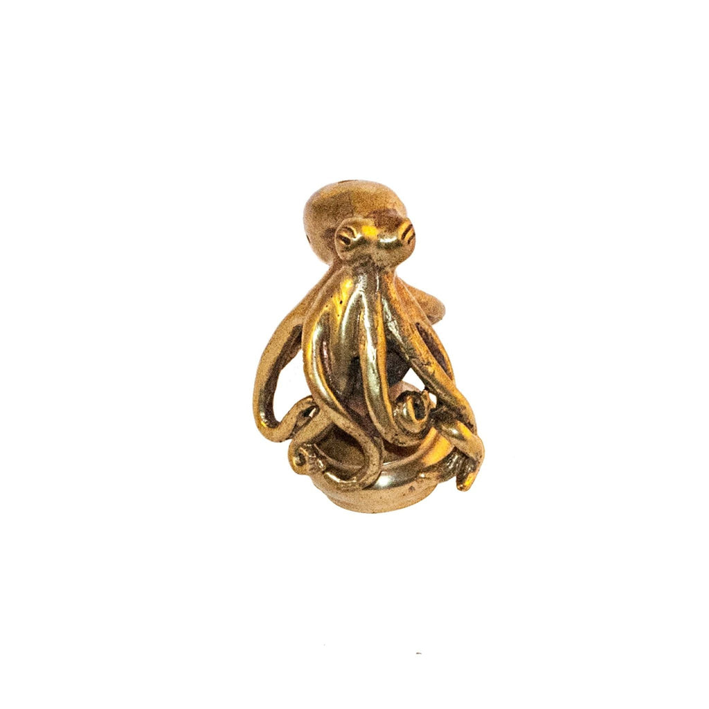 Oceano Polignano - octopus brass knob – Bronzetto